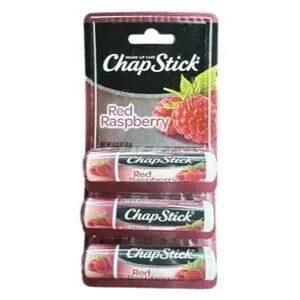 Chapstick | Makeup | 3pc Chapstick Red Raspberry Scented Lip Balm ...